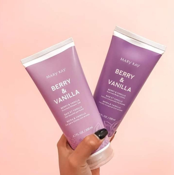 Mary Kay | Bath & Body | Mary Kay Berry Vanilla Body Wash And Lotion ...